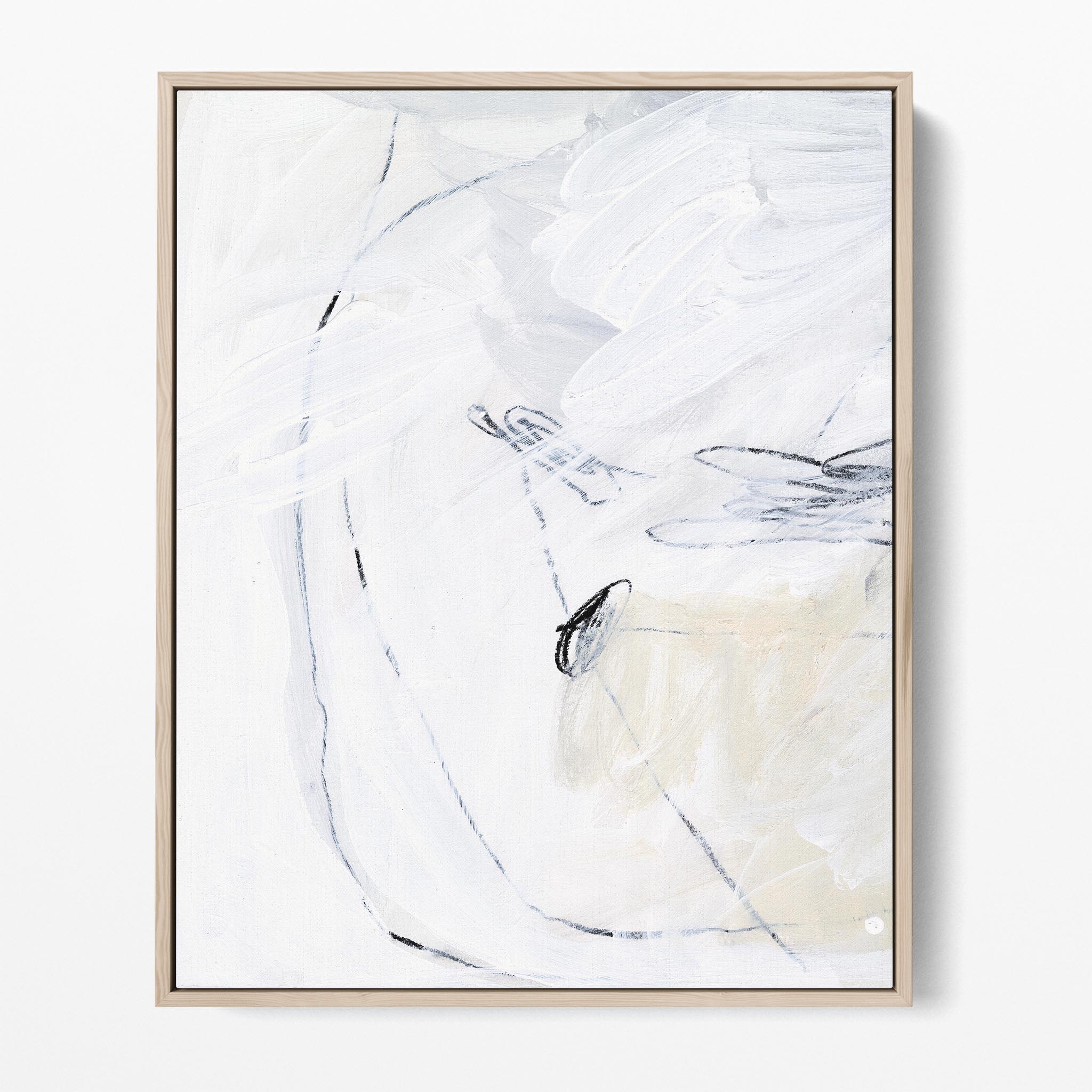 White Study Diptych I – Emma Street Studio