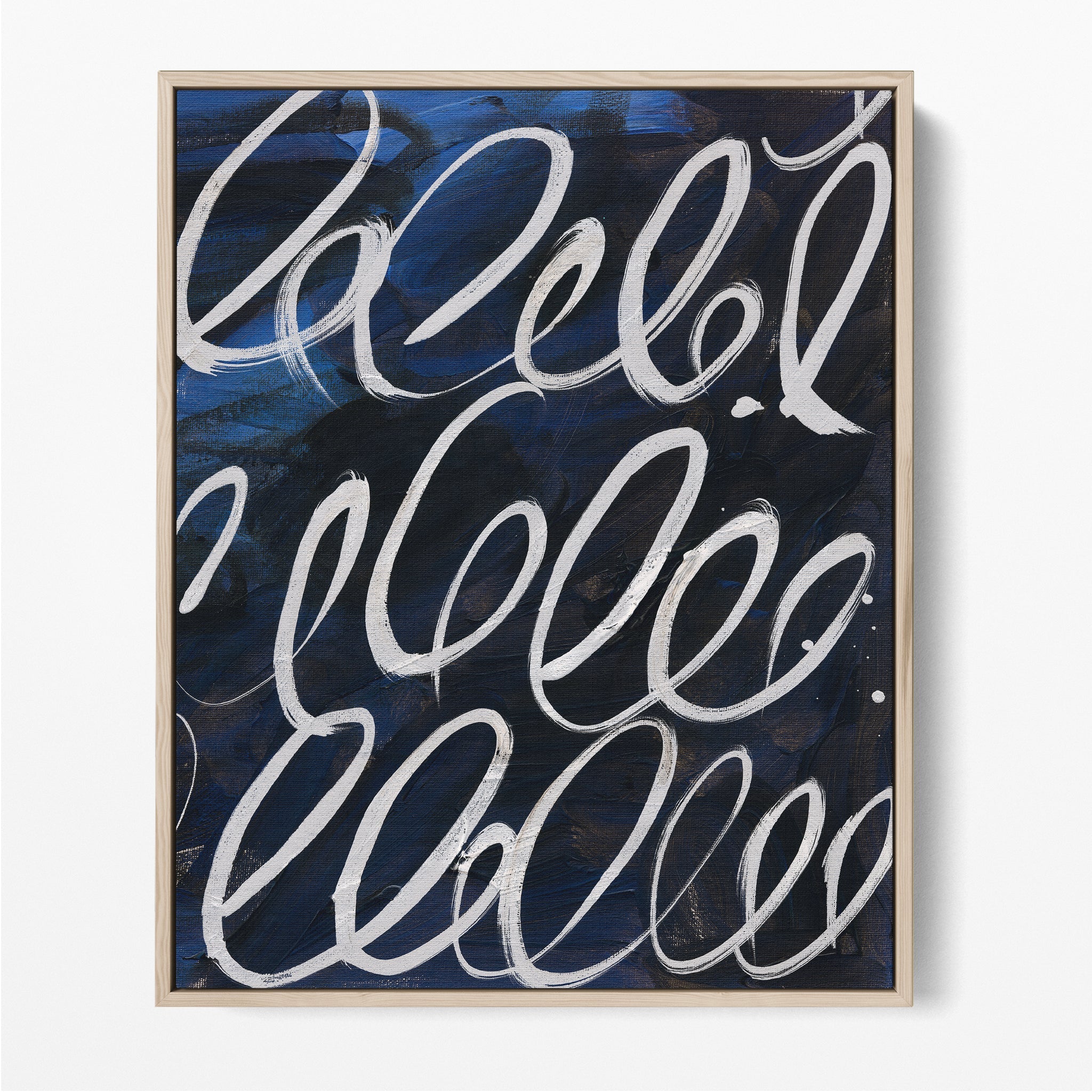 Calligraphic Dark I – Emma Street Studio